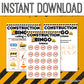 20 Construction Bingo For Kids – CraftedwithBliss