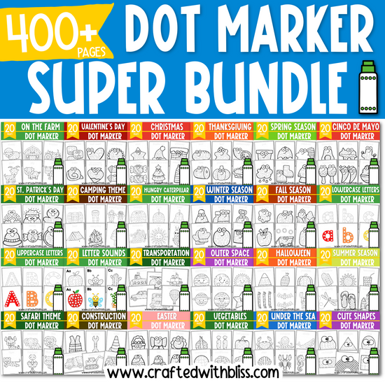 Themed Dot Marker Mega Bundle – CraftedwithBliss