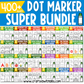 400+ Pages Themed Dot Marker Super Bundle – CraftedwithBliss