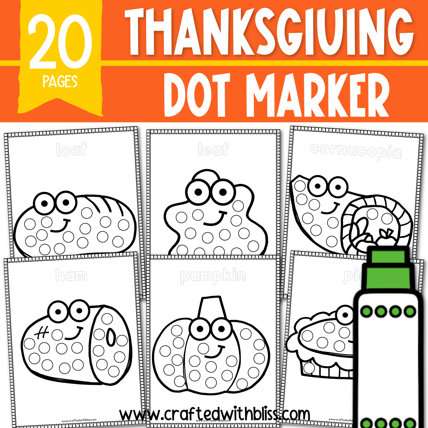 400+ Pages Themed Dot Marker Super Bundle – CraftedwithBliss