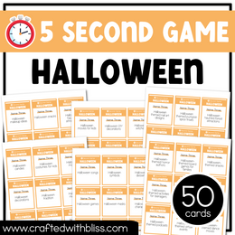 Halloween Party Game Printable Bundle – CraftedwithBliss