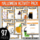 Printable Halloween Games And Fun Activities Pack For Kids Game Bundle ...