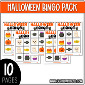 Printable Halloween Games And Fun Activities Pack For Kids Game Bundle ...