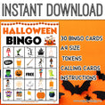 Halloween Bingo For Kids - 30 Cards – CraftedwithBliss