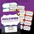 The Ultimate Halloween Scavenger Hunt Riddle Clues For Kids | Hallowee ...