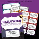 The Ultimate Halloween Scavenger Hunt Riddle Clues For Kids | Hallowee ...