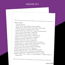 The Ultimate Halloween Scavenger Hunt Riddle Clues For Kids | Hallowee ...