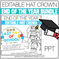 Editable Hat End of the Year and Summer Craft Crown Last Day Of School ...
