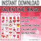 Valentine's Day Bingo For Kids - 30 Cards – CraftedwithBliss