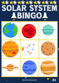 10 Solar System BINGO For Preschool-Kindergarten – CraftedwithBliss