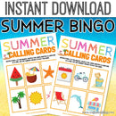 Summer Bingo For Kids - 30 Cards – CraftedwithBliss