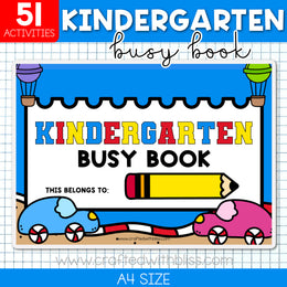 Kindergarten Busy Book – CraftedwithBliss