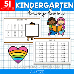 Kindergarten Busy Book – CraftedwithBliss