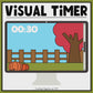 Fall Visual Timer Classroom Management Tool Transition PPT Video Autum ...