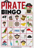 Pirate Bingo For Kids - 30 Cards – CraftedwithBliss