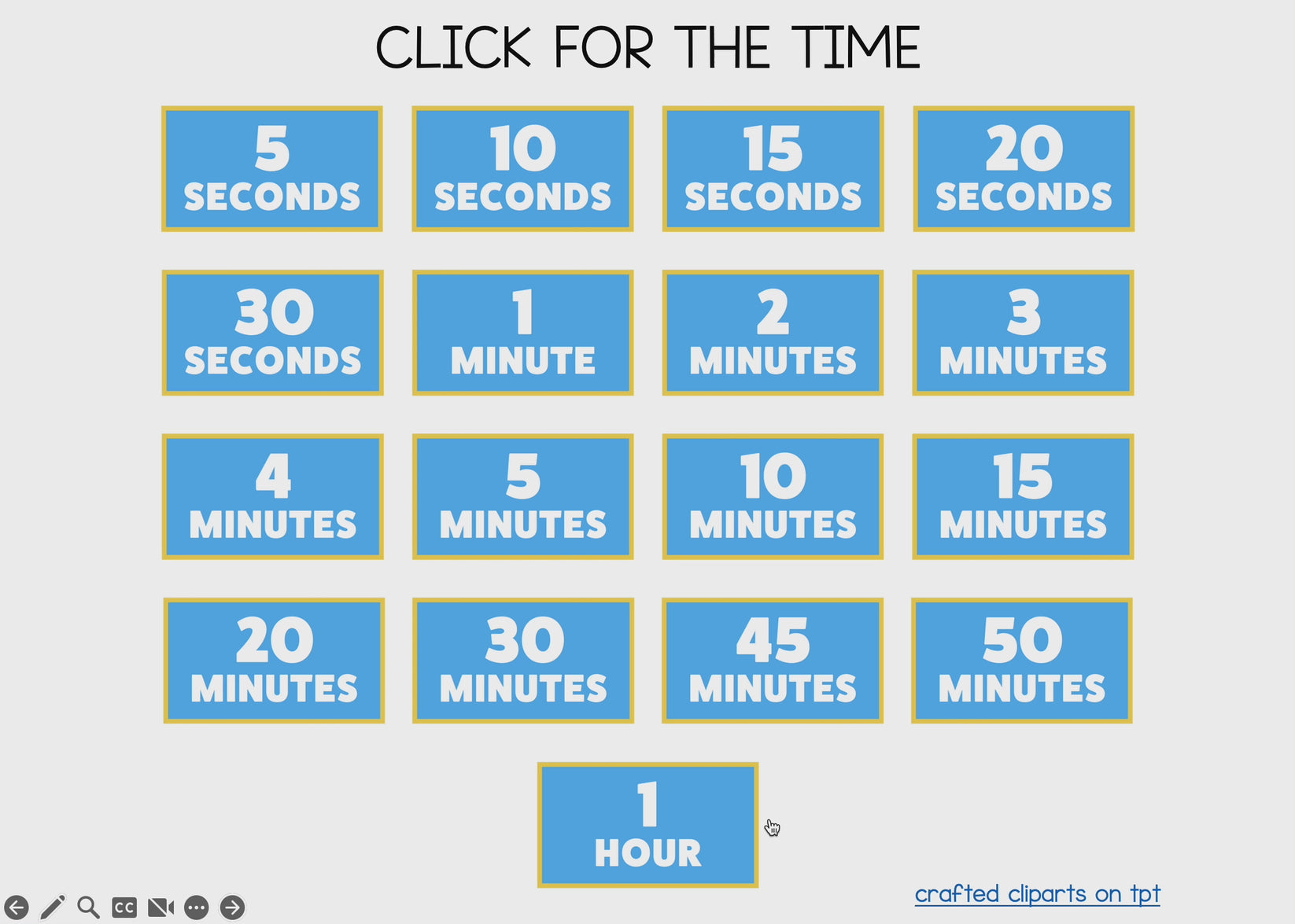 Back To School Visual Timer Classroom Management Tool Transition PPT V ...