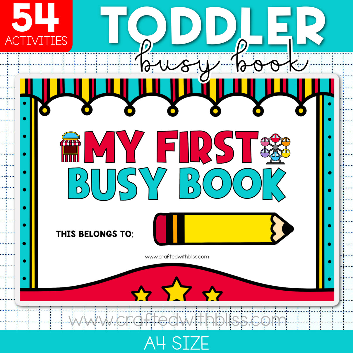 Toddler Busy Book – CraftedwithBliss