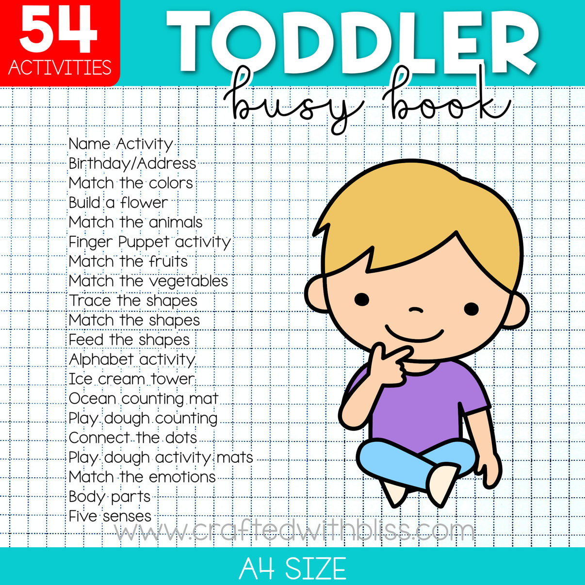 Toddler Busy Book – CraftedwithBliss