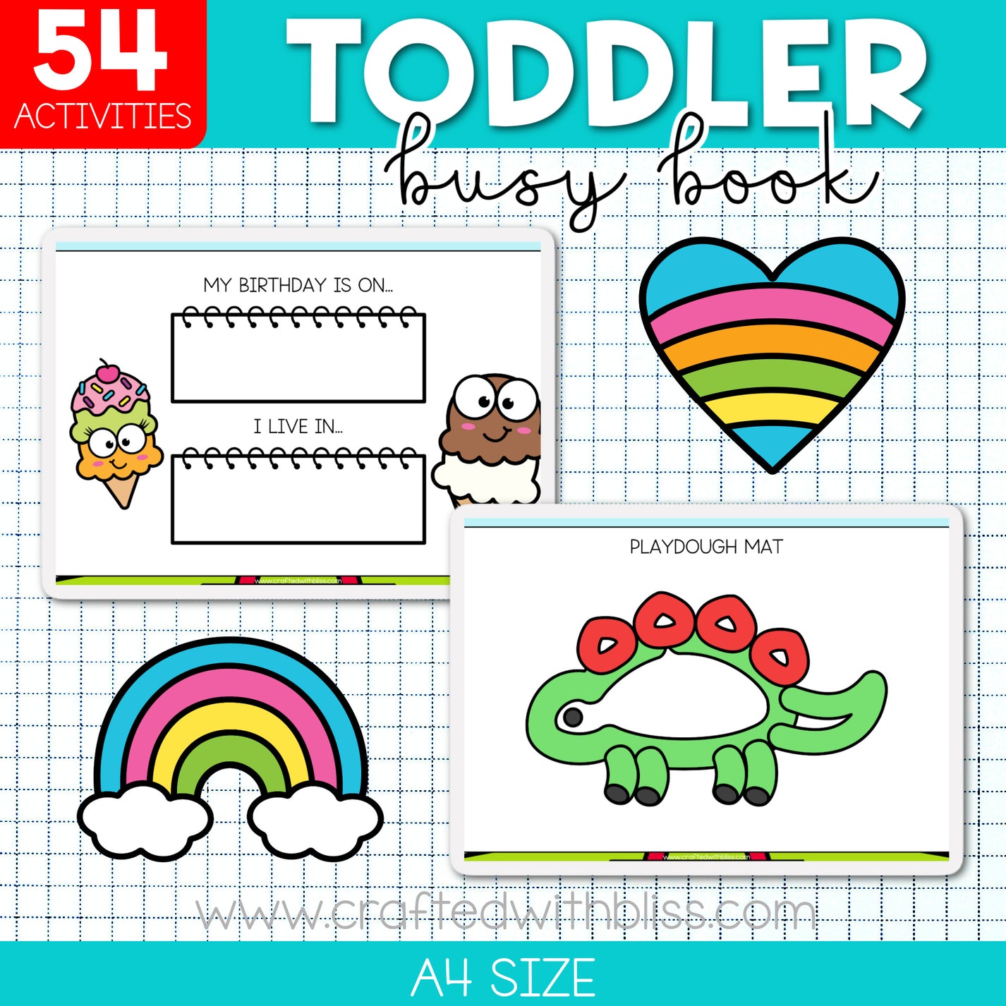 Toddler Busy Book – CraftedwithBliss