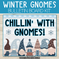 Hello Winter Gnomes Bulletin Board Kit Door Classroom Decor January De ...