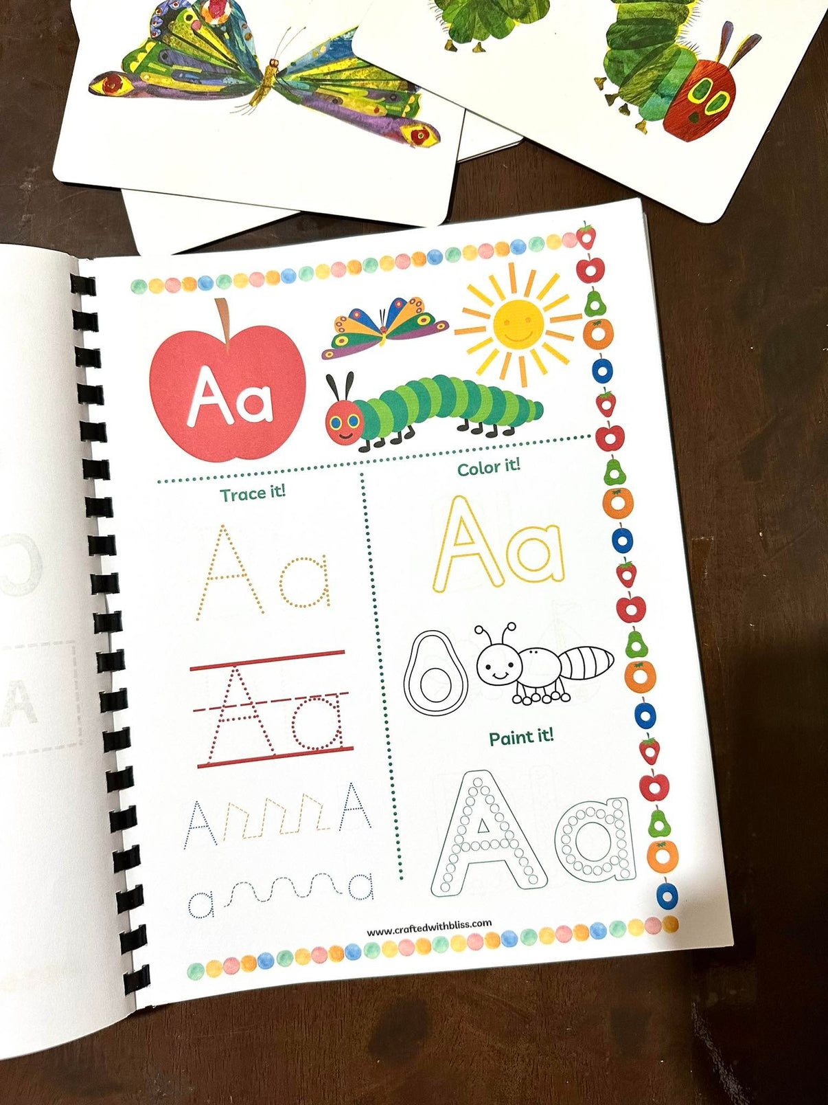 The Very Hungry Caterpillar Activity Book (100+ pages) Eric Carle Book ...