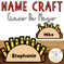 All Year Name Craft For Kids Big Bundle (Preschool, Sped, Kindergarten ...