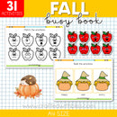 Four Seasons Busy Book/Binder Big Bundle (SpEd, Toddler and Pre-K) Spr ...