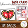 All Year Task Cards Math and Literacy Mega Bundle (Preschool, Sped, Ki ...