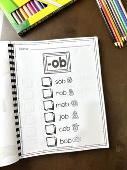 My CVC Activity Book (150+ pages) | Homeschool | Kindergarten | Litera ...