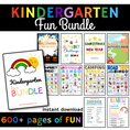 Kindergarten FUN Bundle – CraftedwithBliss