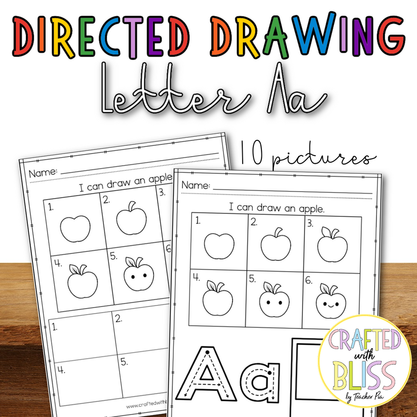 500+ Pages Directed Drawing Alphabet Mega Bundle - Save More with this ...