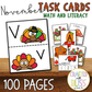 All Year Task Cards Math and Literacy Mega Bundle (Preschool, Sped, Ki ...