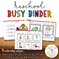 Themed Busy Book/Binder Growing Bundle (SpEd, Toddler and Pre-K) Presc ...