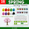 Four Seasons Busy Book/Binder Big Bundle (SpEd, Toddler and Pre-K) Spr ...