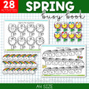 Four Seasons Busy Book/Binder Big Bundle (SpEd, Toddler and Pre-K) Spr ...
