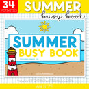 Four Seasons Busy Book/Binder Big Bundle (SpEd, Toddler and Pre-K) Spr ...