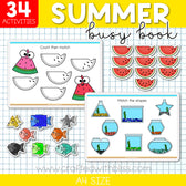Four Seasons Busy Book/Binder Big Bundle (SpEd, Toddler and Pre-K) Spr ...