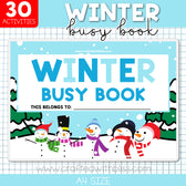 Four Seasons Busy Book/Binder Big Bundle (SpEd, Toddler and Pre-K) Spr ...